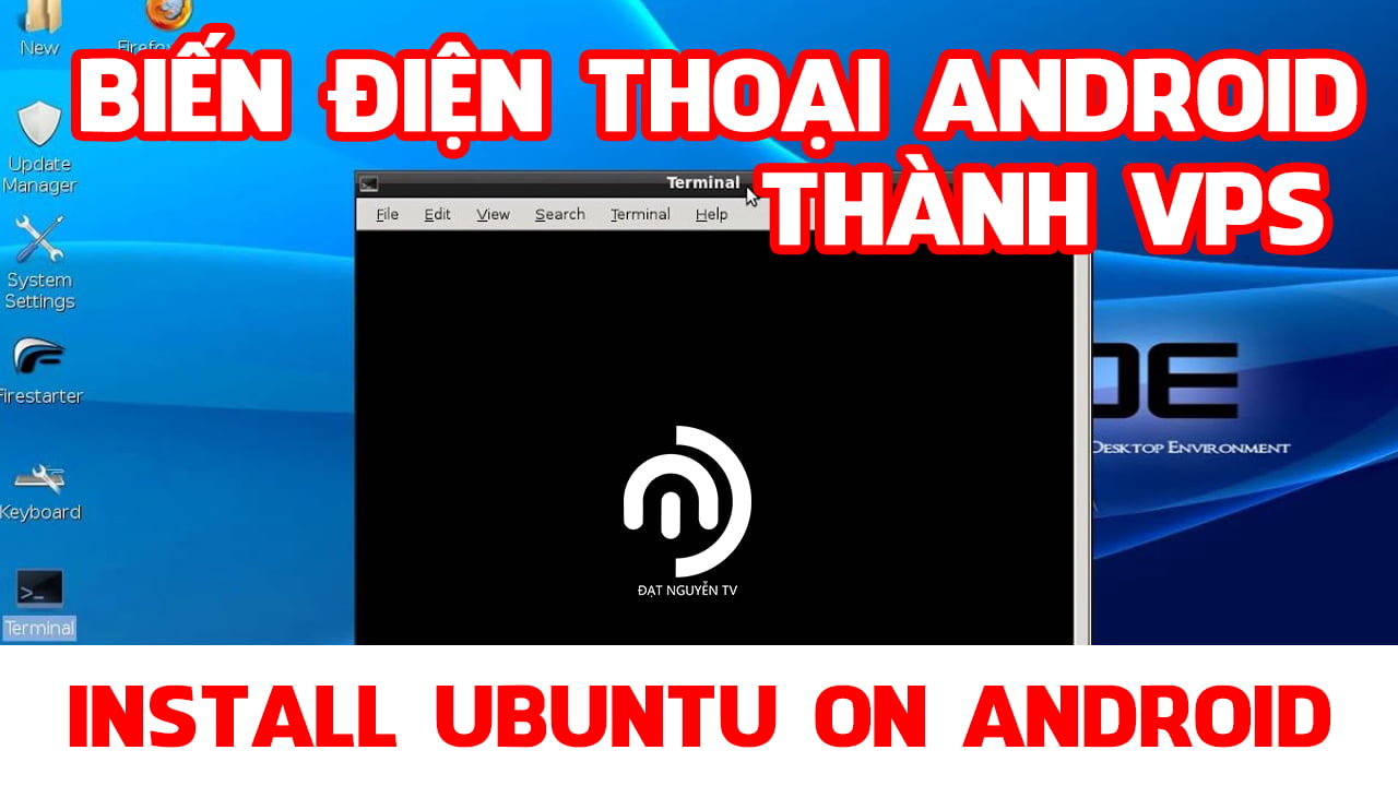 Install Linux On Android, Biến điện thoại Android thành VPS Linux | Đạt ...